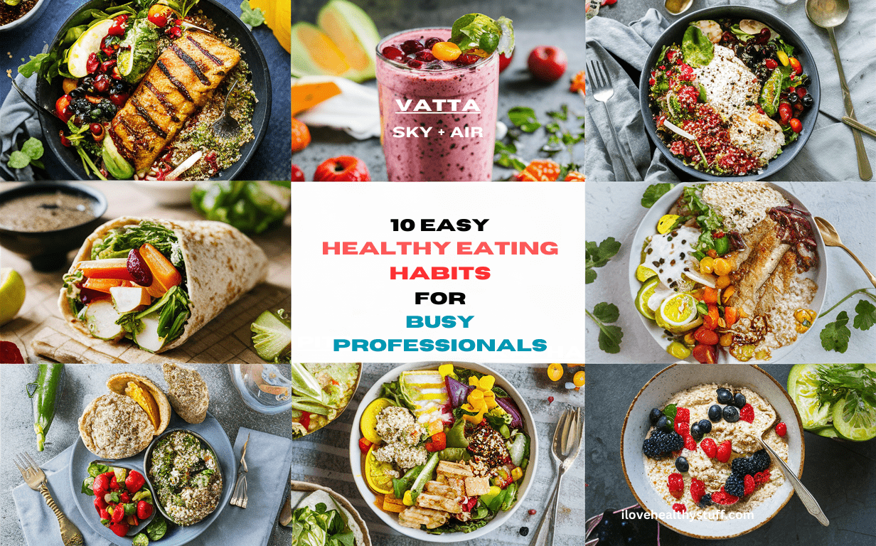 10 Easy Healthy Eating Habits for Busy Professionals - The Wellness Digest